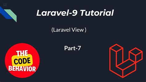 Laravel View Laravel Blade Template Engine Laravel Tutorial Part