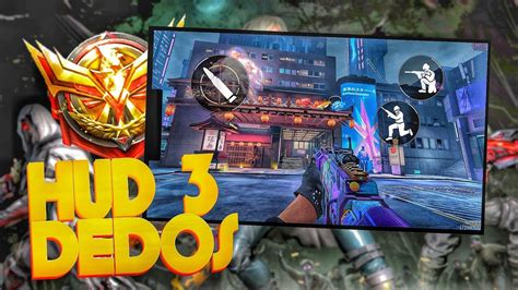 ESSE É O MELHOR HUD DE 3 DEDOS NO COD MOBILE JOGUE INSANO ESSA