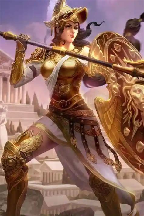 Athéna Déesse grecque de l effort héroïque Mythologie GoBookMart