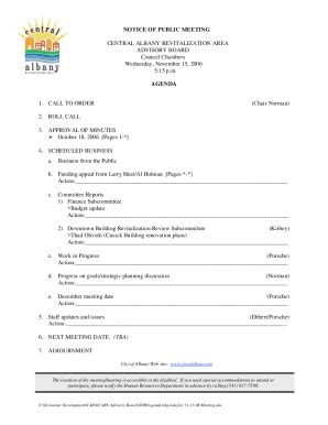 Fillable Online SCHEDULED BUSINESS Fax Email Print PdfFiller