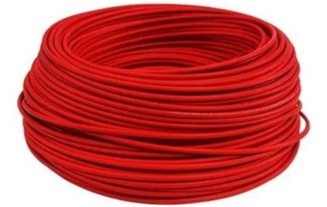 Cable Unipolar Trefilcon X Mm X Mts Rojo