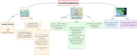 Tipi Di Carte Geografiche Mappa E Riassunto