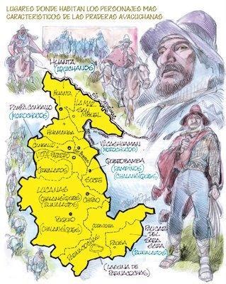 CULTURA MISCELANEAS IMAGENES DIBUJOS DIBUJOS DEL MAPA DE AYACUCHO