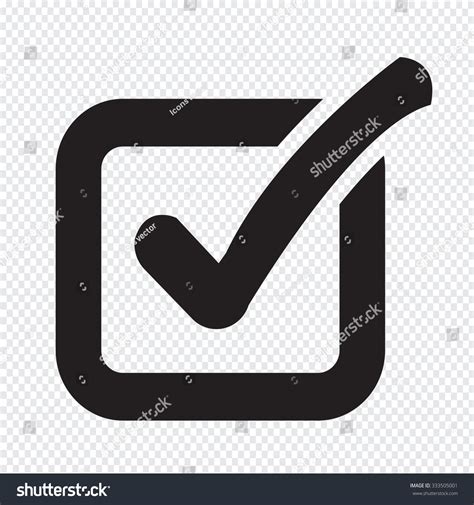 Check List Button Icon Stock Vector Royalty Free Shutterstock