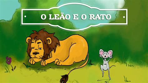 Fábula O Leão E O Rato Para Imprimir