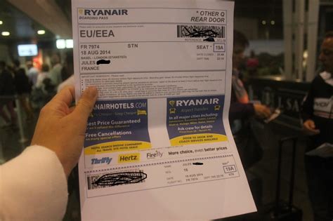 Ceci N Est Pas Une Carte D Embarquement Mobile Ryanair