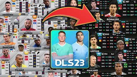 DLS 23 KADROYU FUL SİYAH YAPMA YOLUNDA DREAM LEAGUE SOCCER 2023