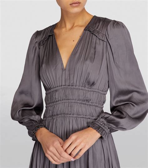 Maje Ruffled Rianna Mini Dress Harrods US
