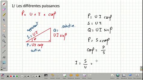 Découvrir 58 imagen formule de calcul puissance electrique triphasé