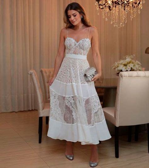 Modelos De Vestidos Branco Renda Para Te Inspirar Primavera