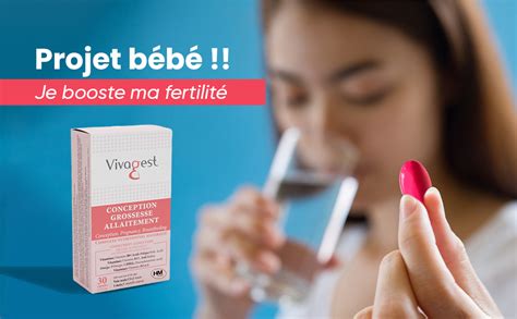 Vivagest Compl Ment Triple Action Fertilit Pr Conception Grossesse