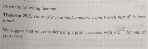 solved prove the following theorem theorem 29 5 there