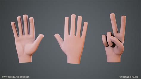 Handy Hand Pack VR Hands Mega Pack Sponsored 3d Affiliate Pack