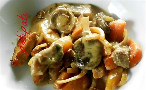 Recette de Sauté de veau en lanières accompagné de deux sortes de