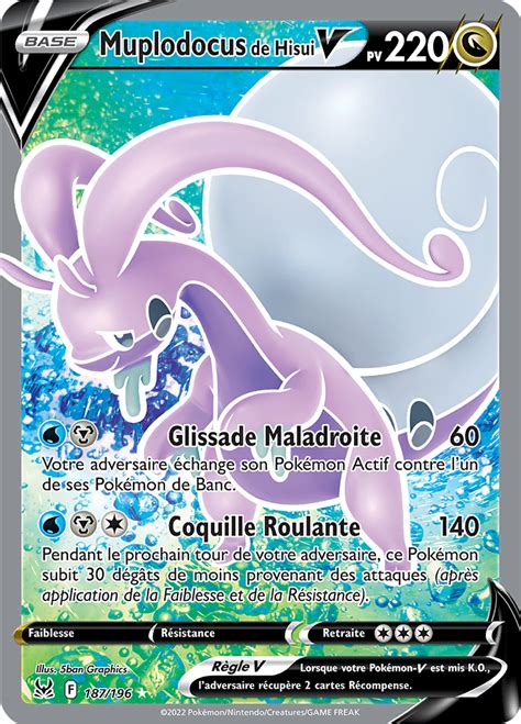 Muplodocus de Hisui V Épée et Bouclier Origine Perdue 187 Poképédia