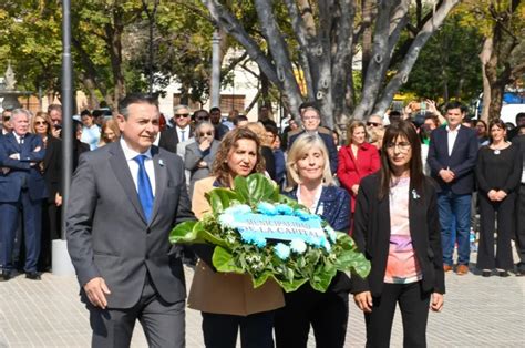 Fuentes participó del acto conmemorativo por el 174 aniversario de la