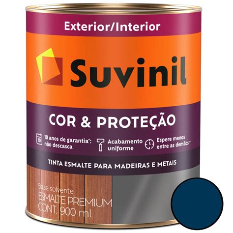 Tinta Esmalte Sintético Cor e Proteção Brilhante para Madeira e Metal