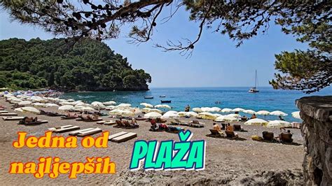 Najljepše plaže u Crnoj Gori plaža Lučice Petrovac YouTube