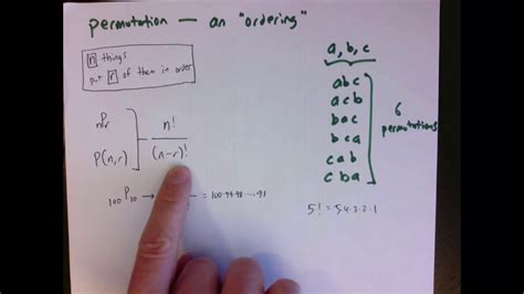combinatorics 1 combinations and permutations youtube