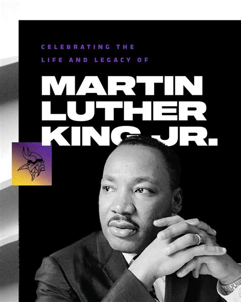 Minnesota Vikings On Twitter We Honor The Legacy Of Martin Luther