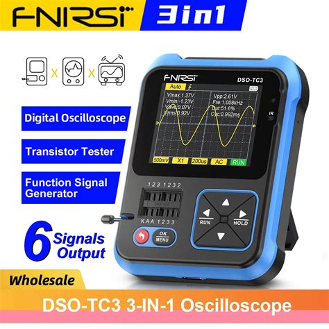Fnirsi Digital Oscilloscope Dso Tc Function Signal Generator