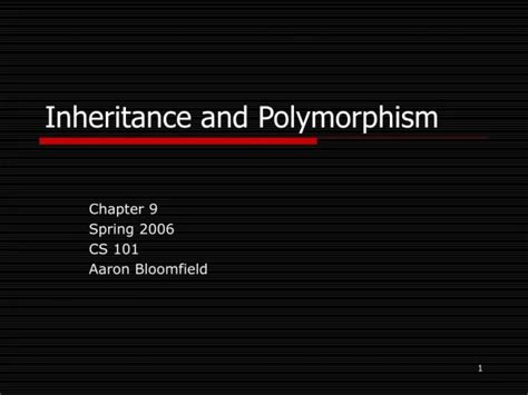 ppt encapsulation inheritance polymorphism dan interface powerpoint presentation id 5541221
