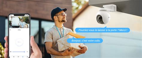 EZVIZ CB8 KIT 2K Caméra Surveillance WiFi Extérieure sans Fil Solaire