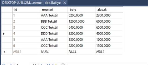 Sql Having Kullan M Web Tasar M Programlama
