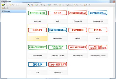 how to create stamps in pdf progsviewer