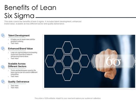 Benefits Of Lean Six Sigma Presentation Graphics Presentation