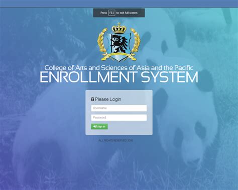 casap automated enrollment system using php mysqli with source code sourcecodester