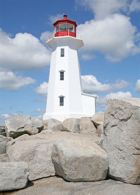 Peggy S Cove Peggy S Point Lighthouse Nova Scotia Canada At