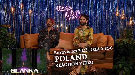 Blanka Solo Poland Eurovision Reaction OZAA ESC WURSTTV