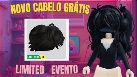 Pegue Agora Cabelo Gr Tis Roblox Youtube