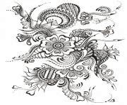 Coloriage Adulte Nature Zen Anti Stress Dessin Adulte Imprimer