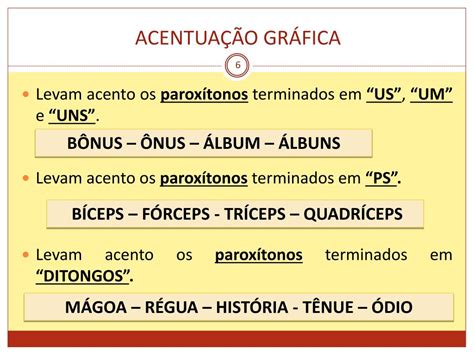 PPT Acentuação Gráfica PowerPoint Presentation free download ID