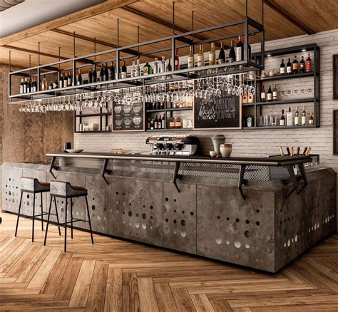 Bar Counter Designs For Restaurants