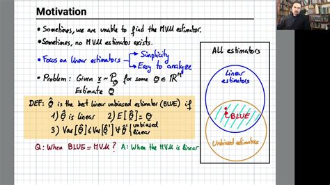 uia ikt721 lecture 6 best linear unbiased estimators youtube