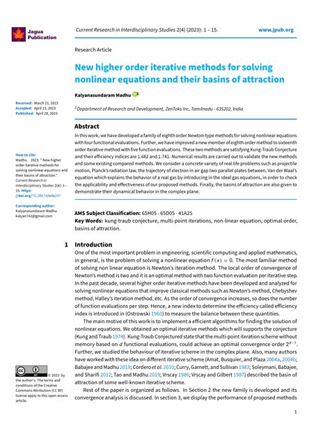 pdf optimal eighth and sixteenth order iterative methods for solving nonlinear equation with
