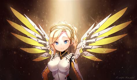 Overwatch Mercy Wallpapers Wallpaper Cave