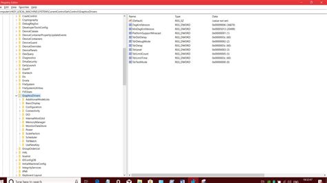 REGISTRY FIX FOR VIDEO TIMEOUT DETECTION AND RECOVERY FOR WINDOWS 10 64 BIT