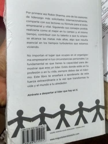 El Líder Que No Tenia Cargo Robin Sharma Nuevo Y Original Mercado Libre