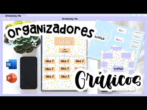 COMO HACER ORGANIZADORES GRAFICOS EN WORD Y POWER POINT YouTube