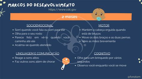 Marcos do Desenvolvimento Infantil Por que devemos conhecê los FONOTOM