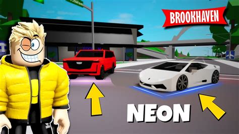 COMO COLOCAR NEON NOS CARRO DO BROOKHAVEN Rp YouTube