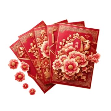 Pacchetto Di Buste Rosse Per Il Capodanno Cinese Pacchetto Di