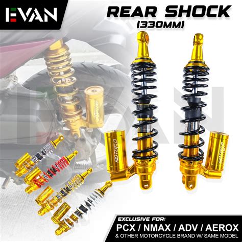 Evan Ph Thailand Gold Rear Dual Shock Mm With Gas Tank For Nmax