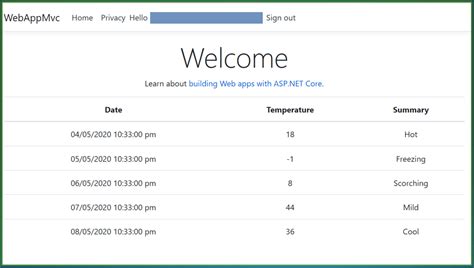 the code blogger securing core web app calling web api using msal and azure ad