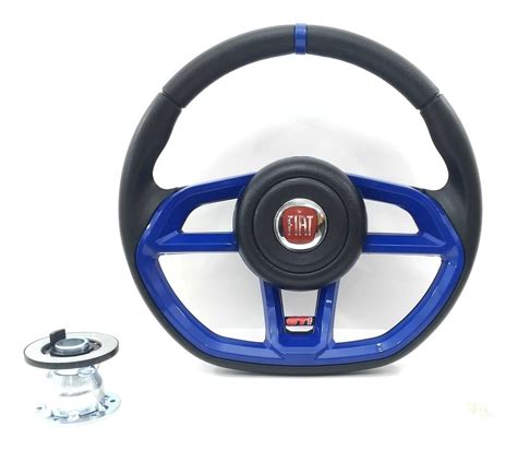 Volante Esportivo Golf Gti Prata Fiat Para Palio Weekend R 98 01 Em