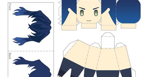 Demon Slayer Inosuke Hashibira Papercraft Pdf Google Drive Cute